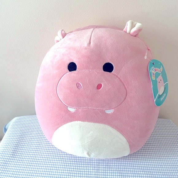 Squishmallows | Toys | Nwt Ridelle The Pink Hippo 1 Squishmallow | Poshmark